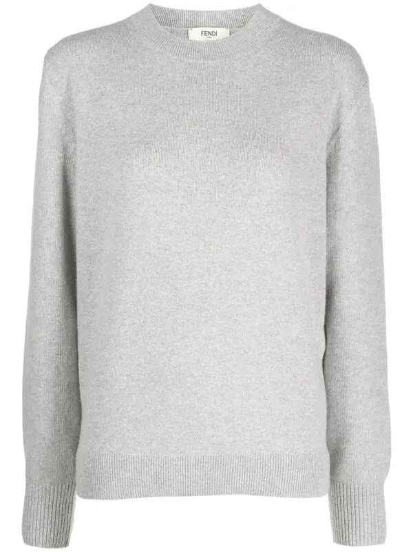 Fendi Crew-neck Wool-blend Jumper