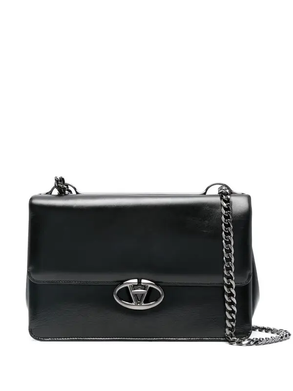 Valentino Garavani Vlogo Shoulder Bag - Black