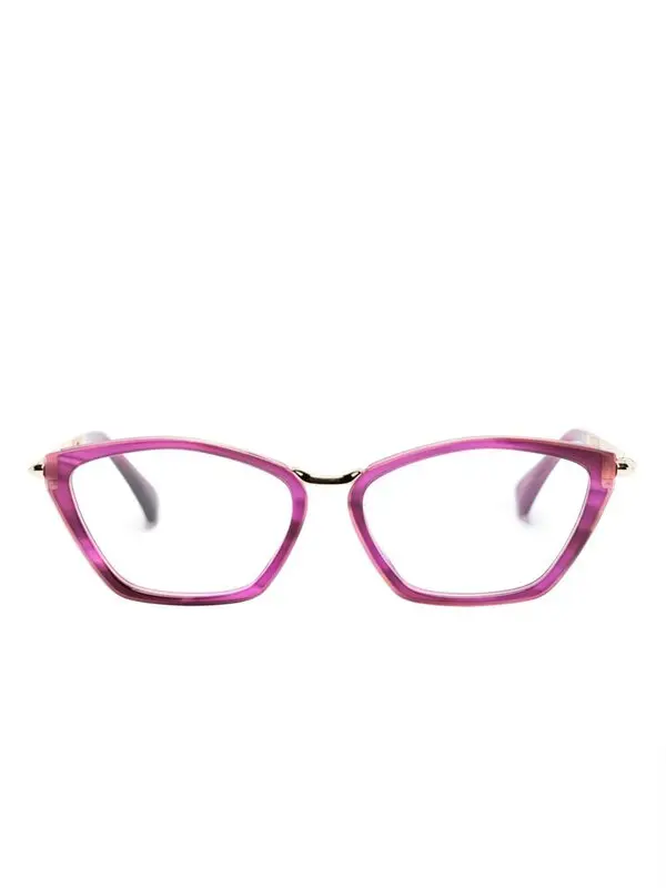 Max Mara Cat-eye Frame Glasses - Purple