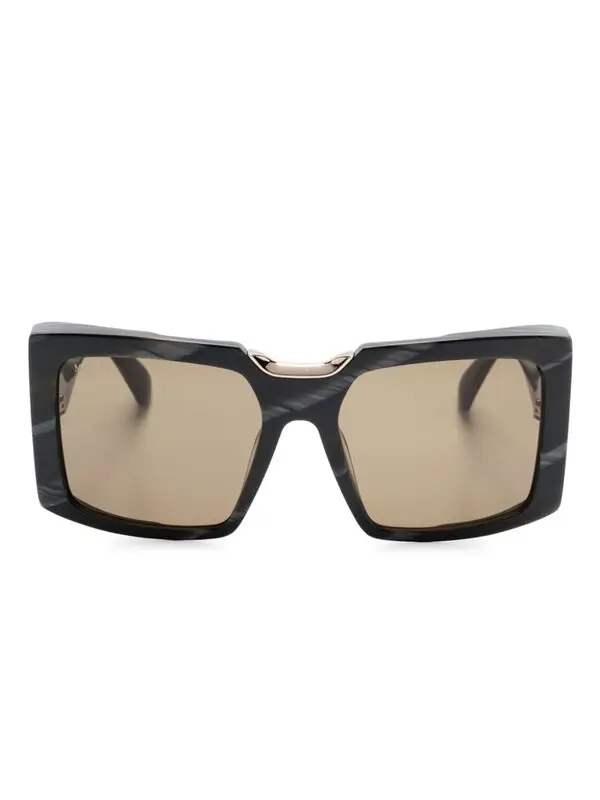 Max Mara Mm0124 Sunglasses - Black