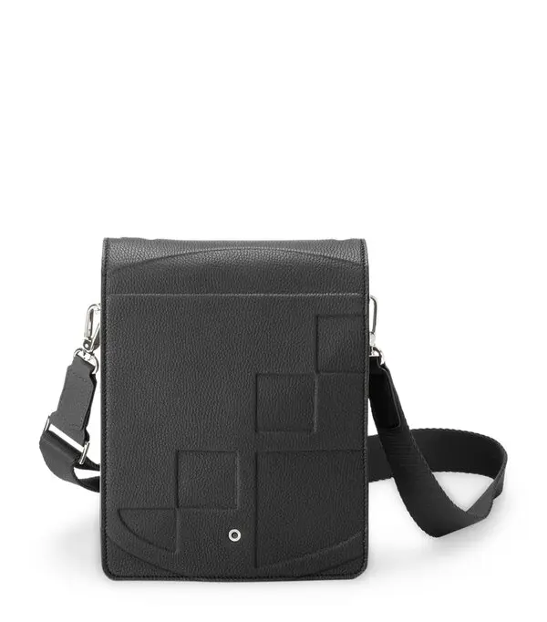 GRAF LANTZ Leather Messenger Bag - Black