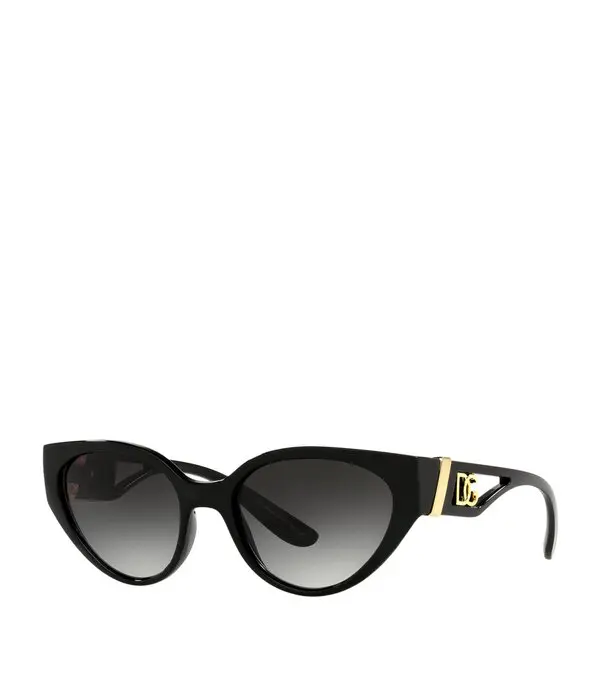 Dolce & Gabbana Dg Crossed Cat Eye Sunglasses