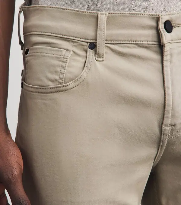 7 For All Mankind Luxe Performance Plus Slimmy Tapered Chinos - Beige