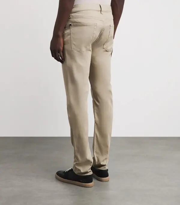 7 For All Mankind Luxe Performance Plus Slimmy Tapered Chinos - Beige