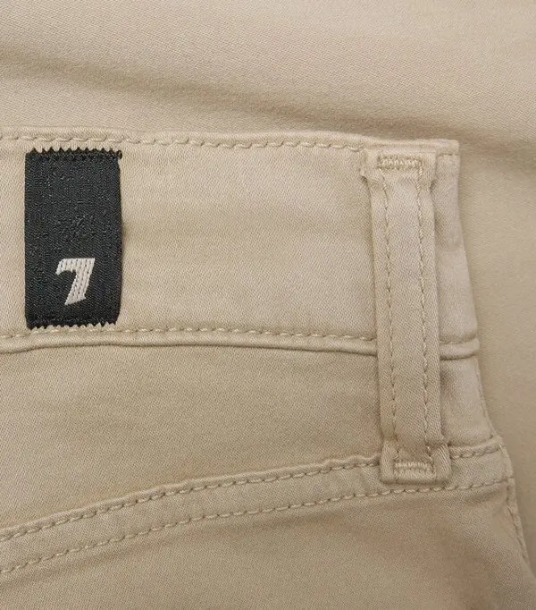 7 For All Mankind Luxe Performance Plus Slimmy Tapered Chinos - Beige