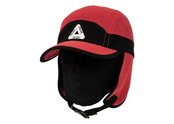 PALACE Polartec Mask 5panel Cap - Red