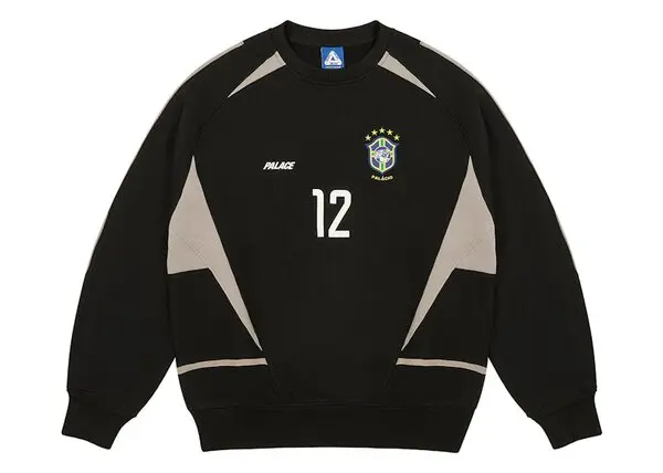 PALACE Pro Team 02 Crew - Black