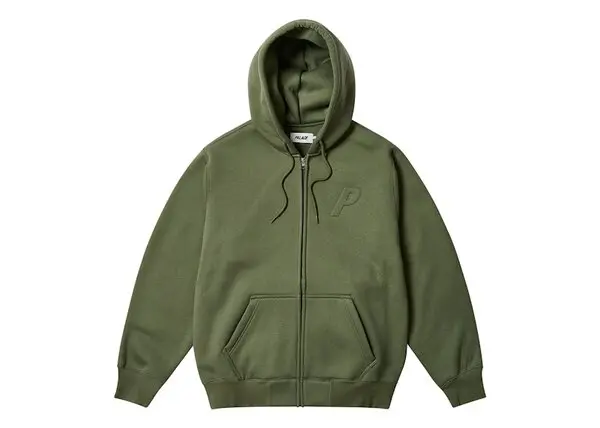 PALACE Thermal Embossed P3 Zip Hood