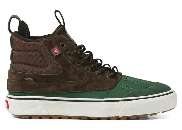 VANS Sk8-hi Sneakers - Brown/green