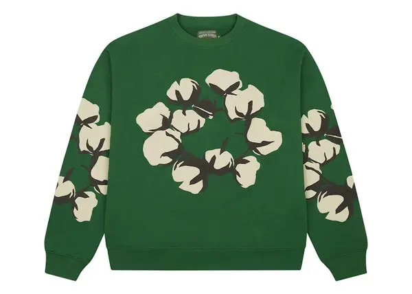 DENIM TEARS X Cpfm Cactus Tears Crewneck Sweatshirt - Green