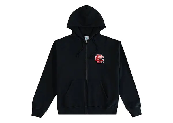 ERIC EMANUEL Ee Basic Zip Up - Black/red