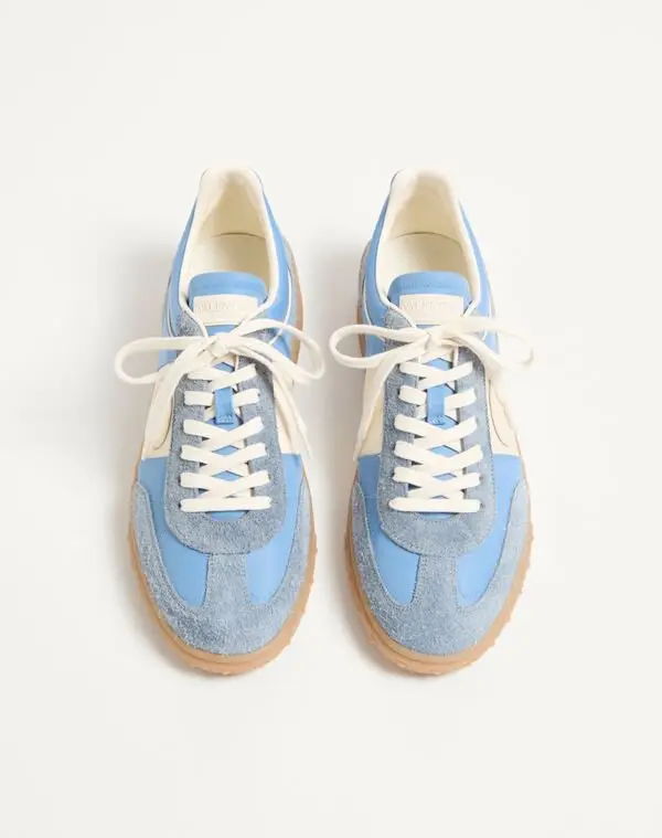 Valentino Garavani Upvillage Low-top Sneakers - Azure/ivory