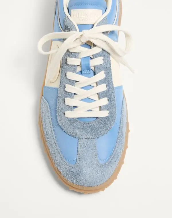Valentino Garavani Upvillage Low-top Sneakers - Azure/ivory