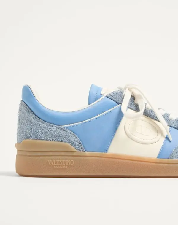 Valentino Garavani Upvillage Low-top Sneakers - Azure/ivory