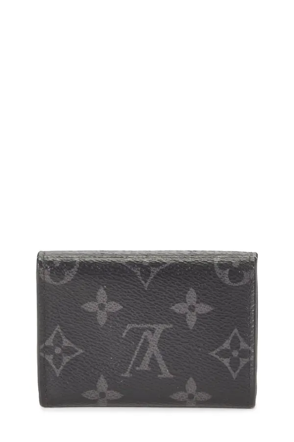 LOUIS VUITTON Monogram Eclipse Discovery Compact Wallet