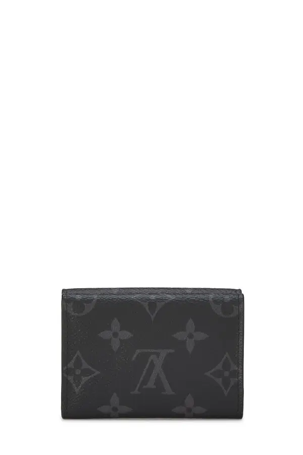 LOUIS VUITTON Monogram Eclipse Discovery Compact Wallet