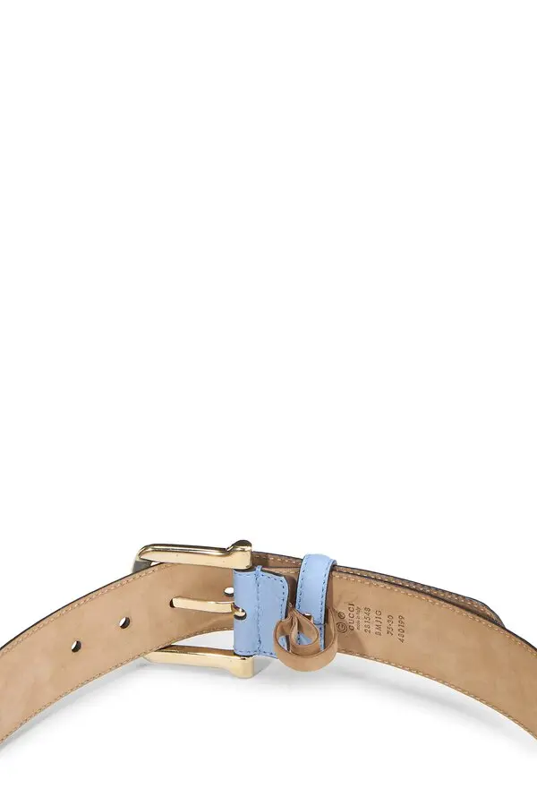 Gucci Microguccissima Leather Belt