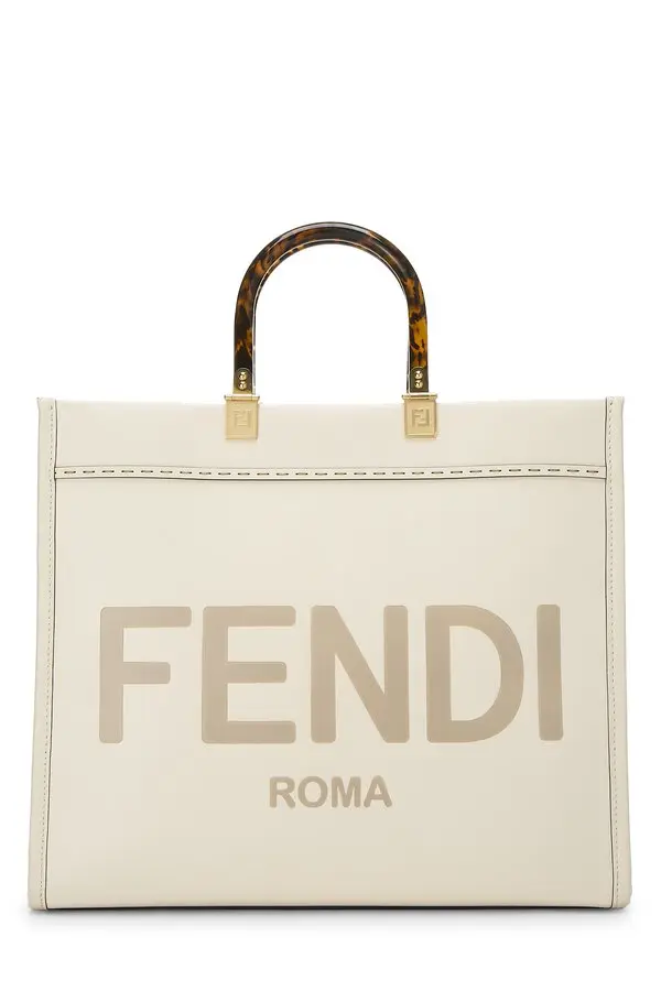 Fendi Sunshine Shopper - White