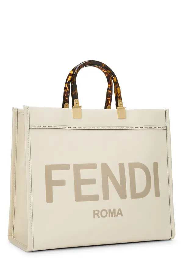 Fendi Sunshine Shopper - White