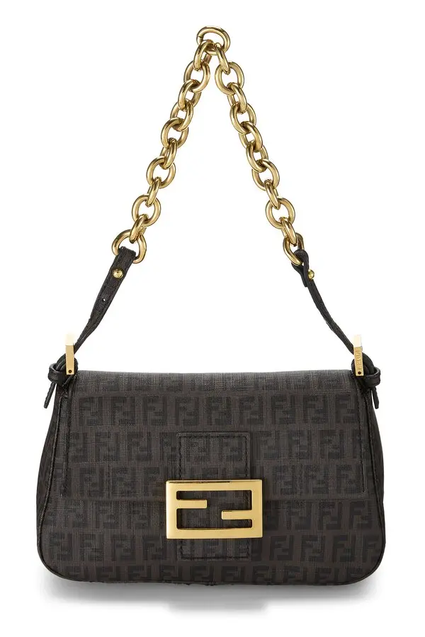 Fendi Zucchino Coated Canvas Mama