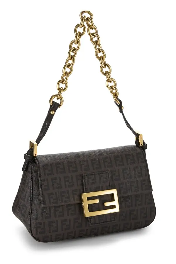 Fendi Zucchino Coated Canvas Mama