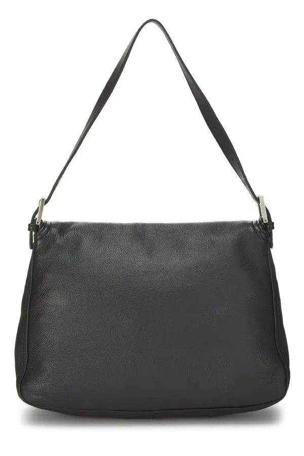 Fendi Leather Mama Bag - Black