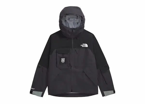 The North Face X Undercover Soukuu Hike Shell Jacket - Tnf Black/obsidian
