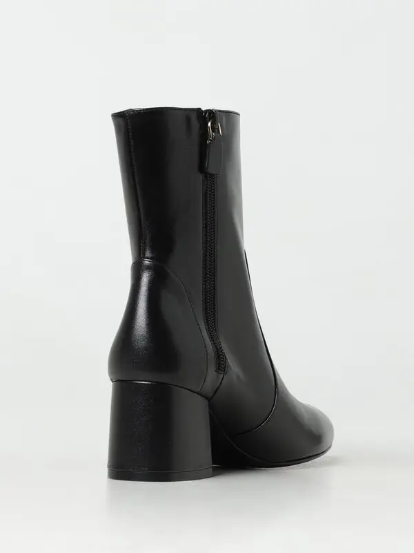 STUART WEITZMAN Zip Up Block Heel Ankle Boots