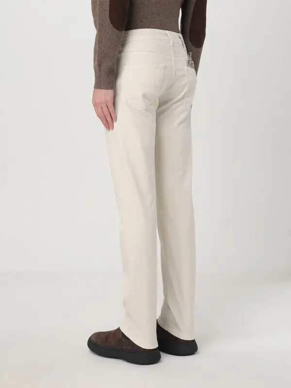 Jacob Cohen Straight Leg Chinos - White