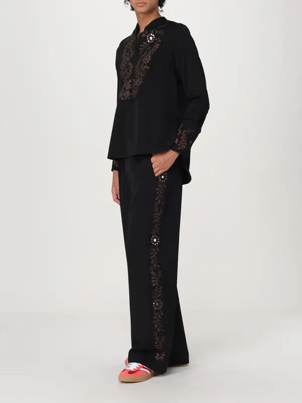 WALES BONNER Embroidered Trousers