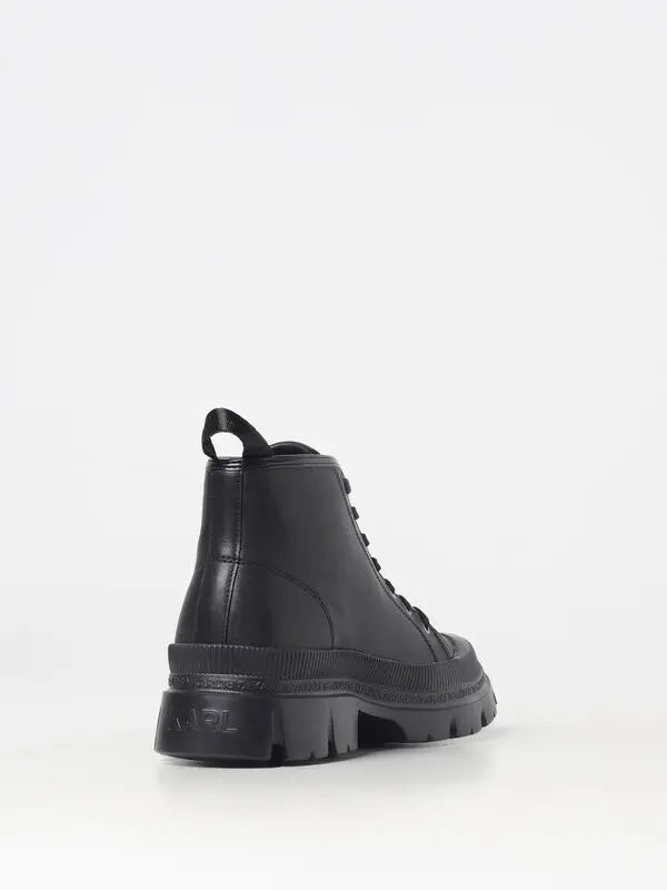 Karl Lagerfeld Lace-up Combat Boots