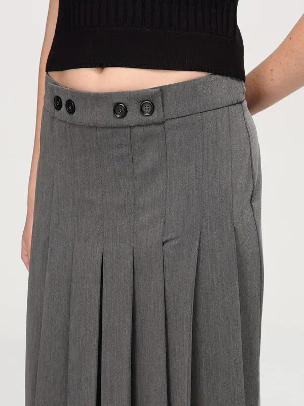 Pinko Pleated Midi Skirt