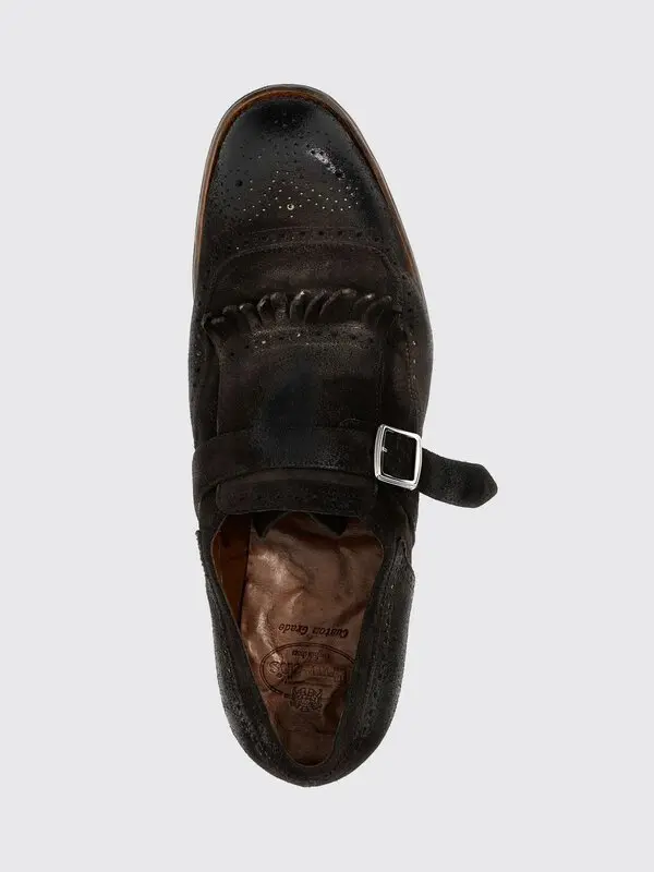 Church's Shanghai Suede Monk Strap Shoes