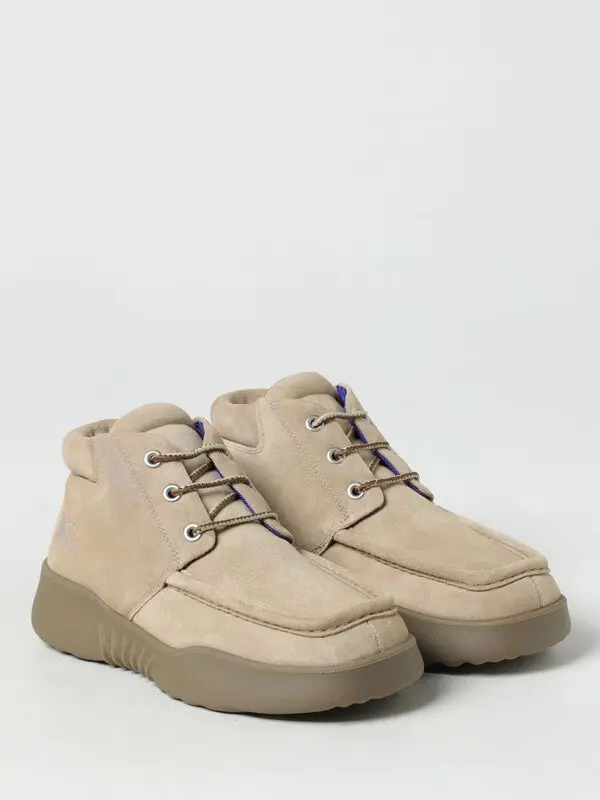 Burberry Chukka Boots In Beige - 25% Off | Editorialist display picture 1