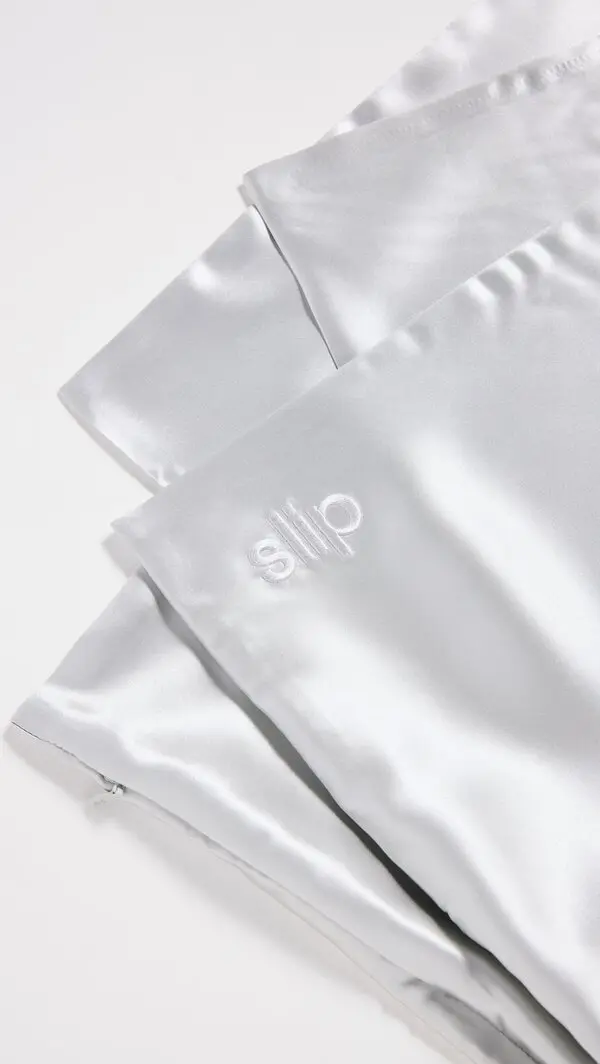 Slip Pure Silk Queen Pillowcase - Silver