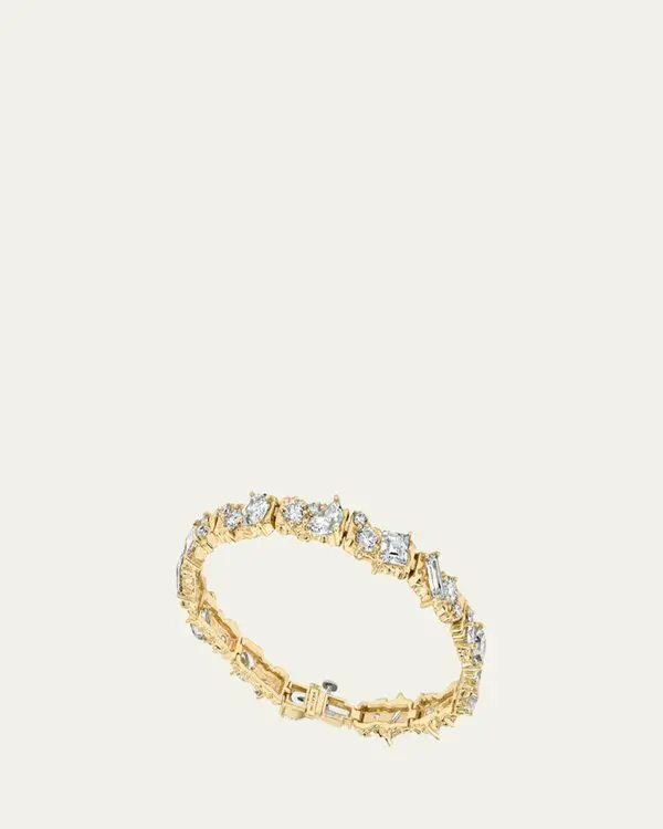 VRAI 14k 12.30tcw Lab Grown Diamond Unity Bracelet