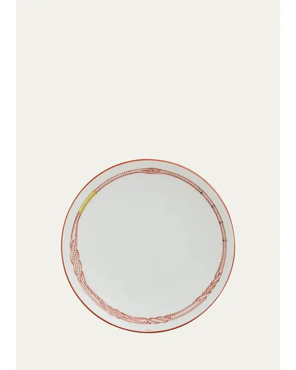 Hermès Tressages Equestres Dinner Plate