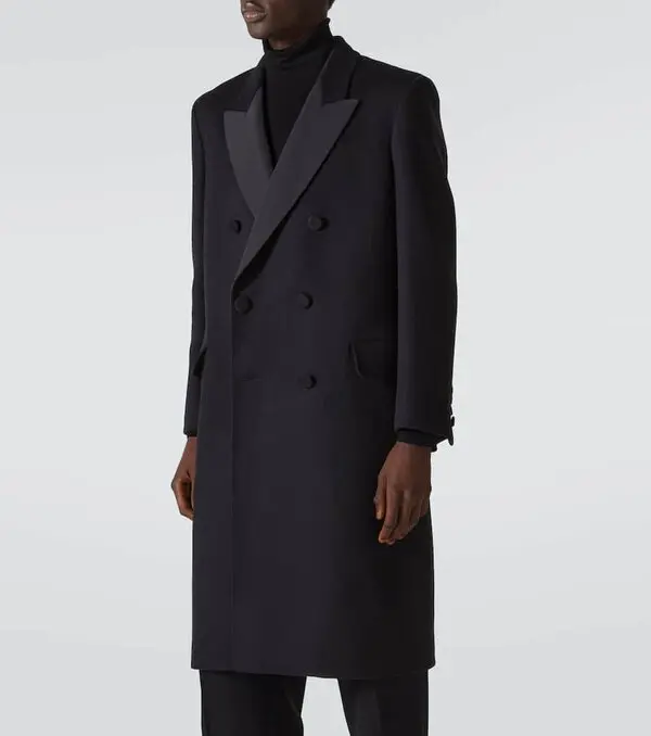 Loro Piana Renato Double-breasted Cashmere Coat