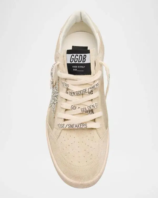 GOLDEN GOOSE Ball Star Glitter Low-top Sneakers