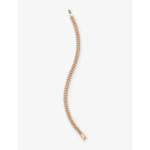Cartier Clash De 18ct Diamond Bracelet - Rose Gold