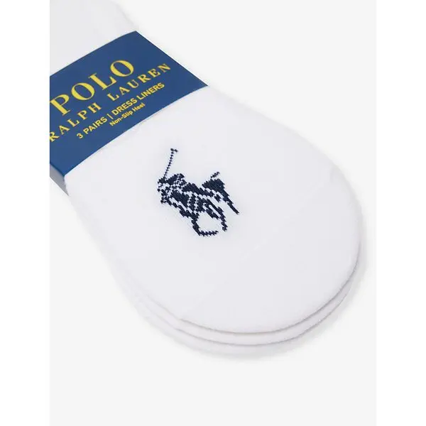 Polo Ralph Lauren No Show Socks 3 Pack