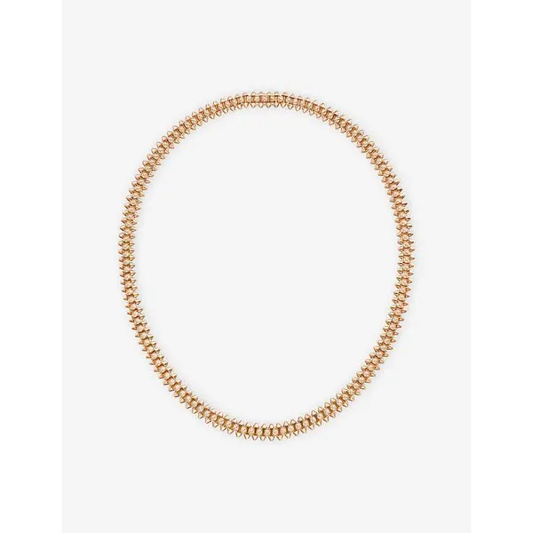 Cartier 18ct And Diamond Necklace - Rose Gold