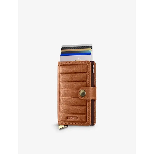 SECRID Miniwallet Embossed-leather Wallet