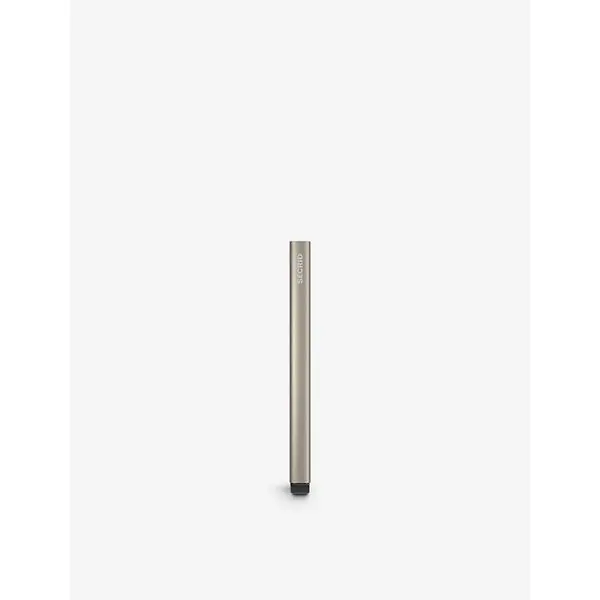 SECRID Cardprotector Logo-print Metal Cardholder - Cashmere