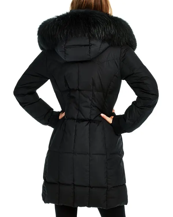 Sam. Highway Puffer Coat - Black