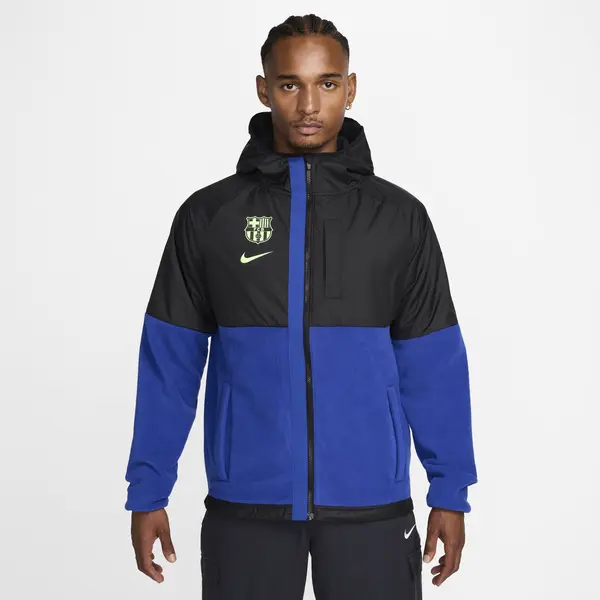 Nike Fc Barcelona Awf Third Soccer Winterized Jacket