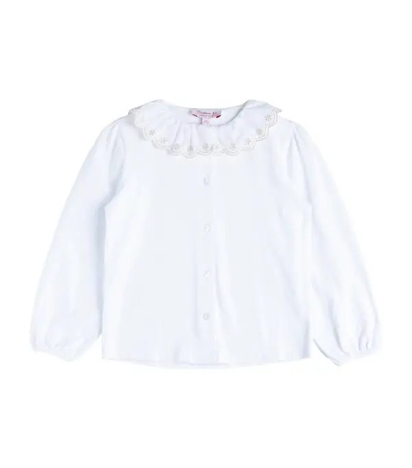 Trotters Stretch-cotton Elsa Blouse