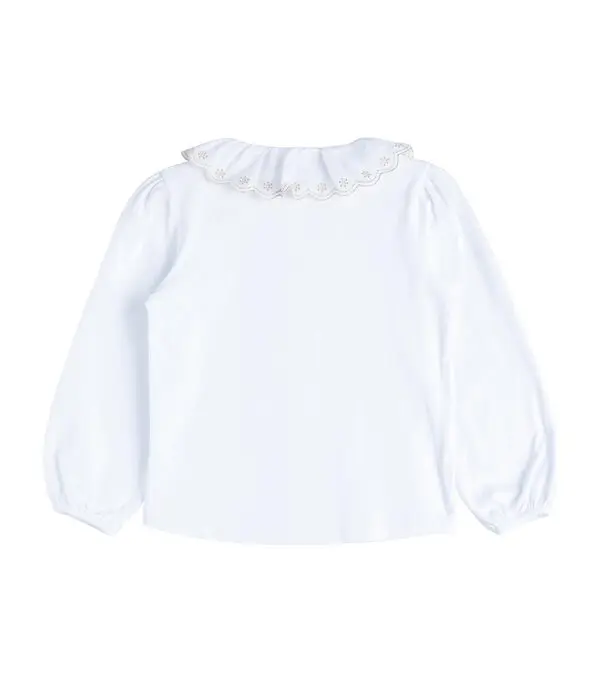 Trotters Stretch-cotton Elsa Blouse