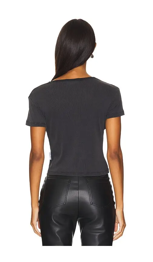 THE LAUNDRY ROOM Graphic Ribbed T-shirt