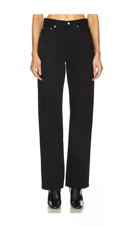RE/DONE 90s High Rise Loose - Black